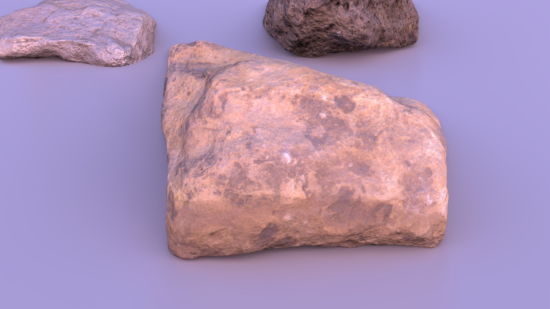Realistic Pack Small Rocks 3D Model - TurboSquid 1443919