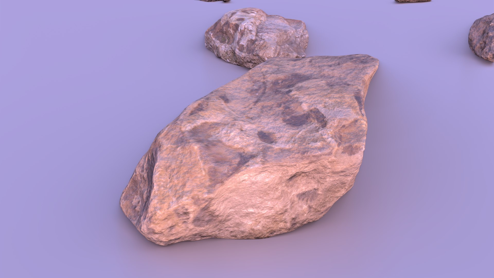 Realistic Pack Small Rocks 3D Model - TurboSquid 1443919