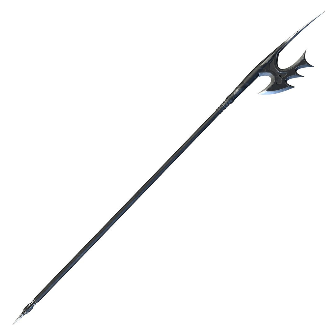 Futuristic Spear 3d Model