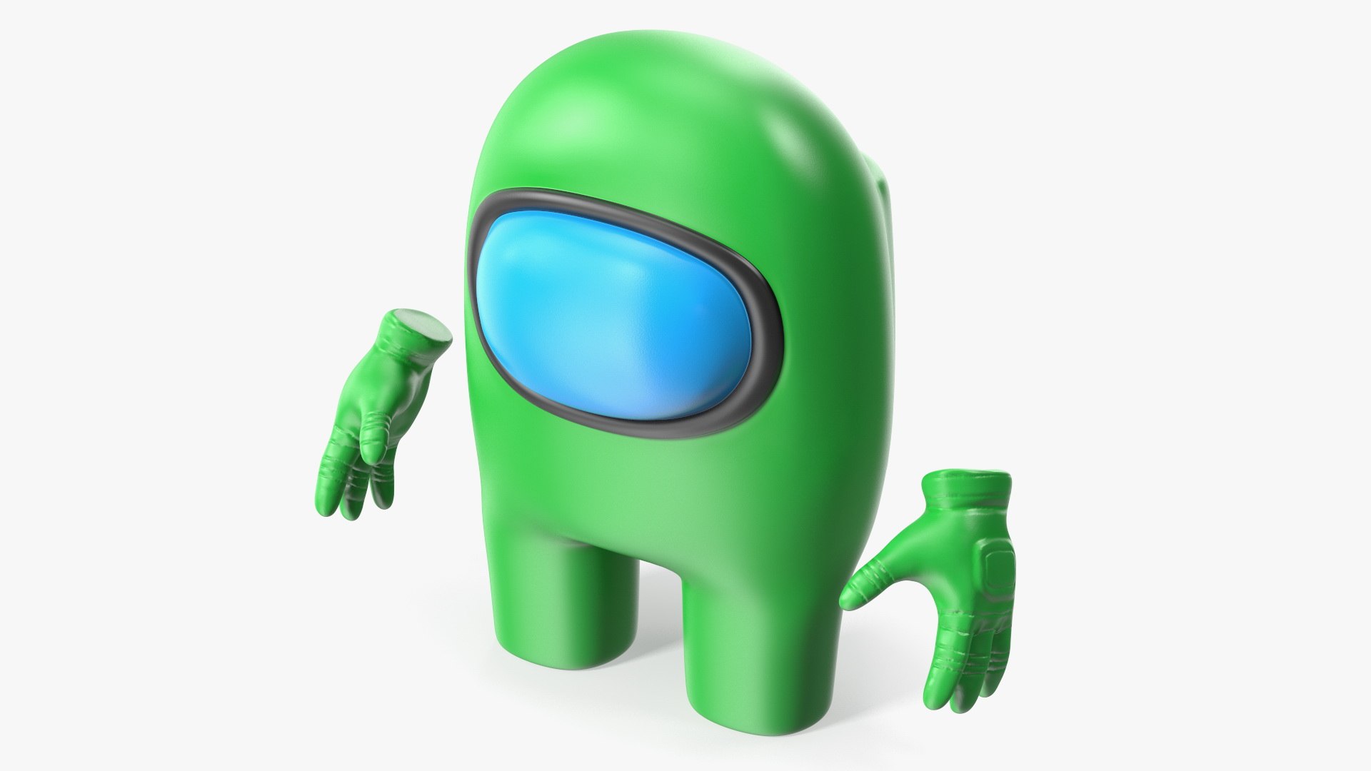 Among Us Green Character 3D - TurboSquid 2003845