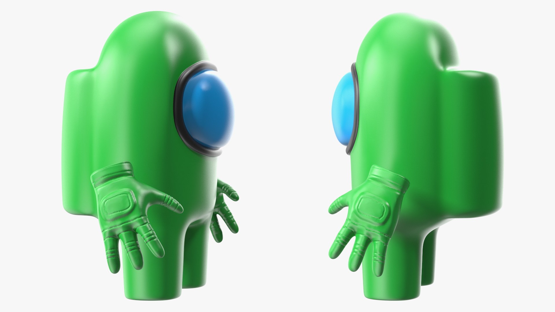 Among Us Green Character 3D - TurboSquid 2003845