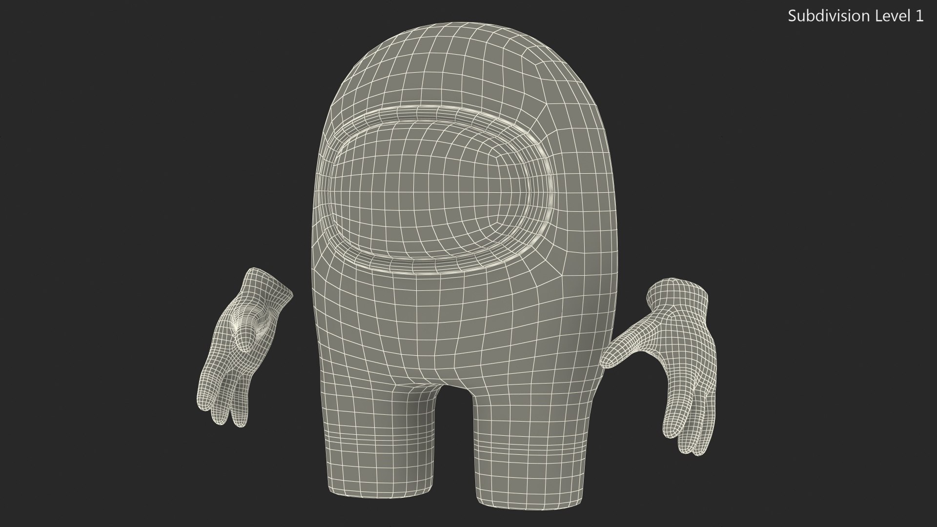 Among Us Green Character 3D - TurboSquid 2003845