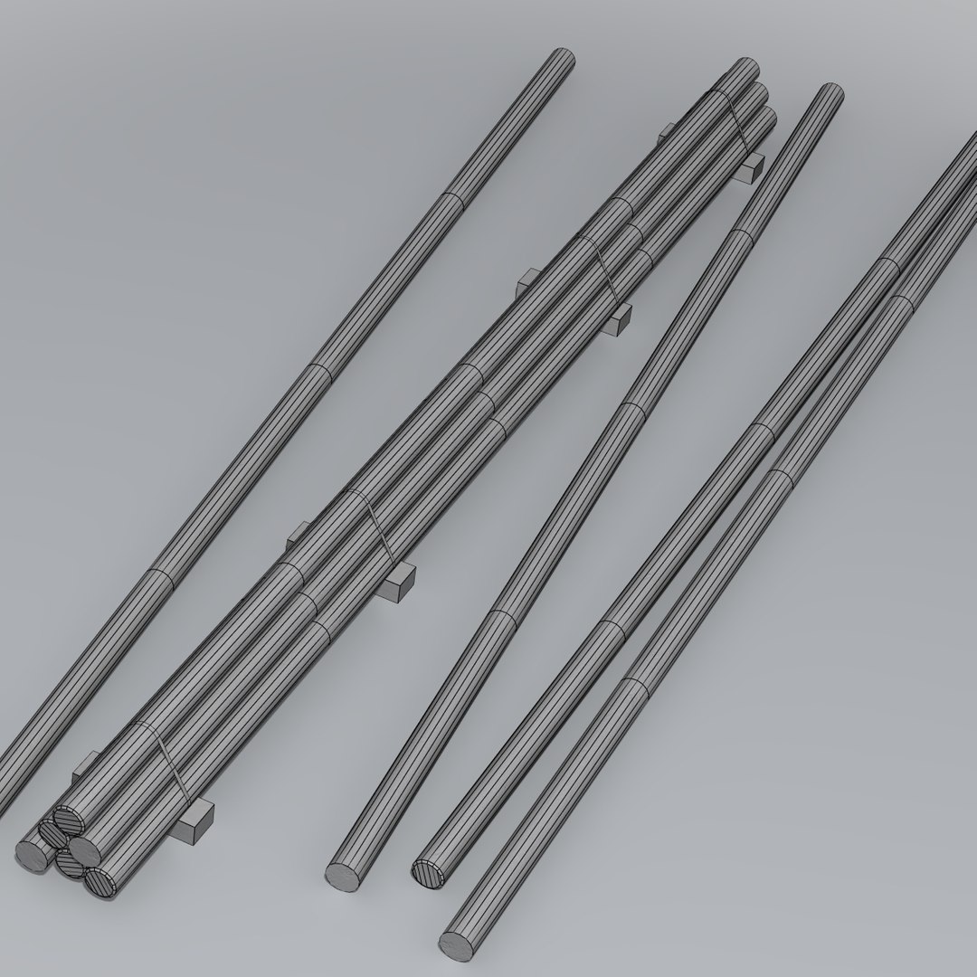 3d Model Telegraph Poles