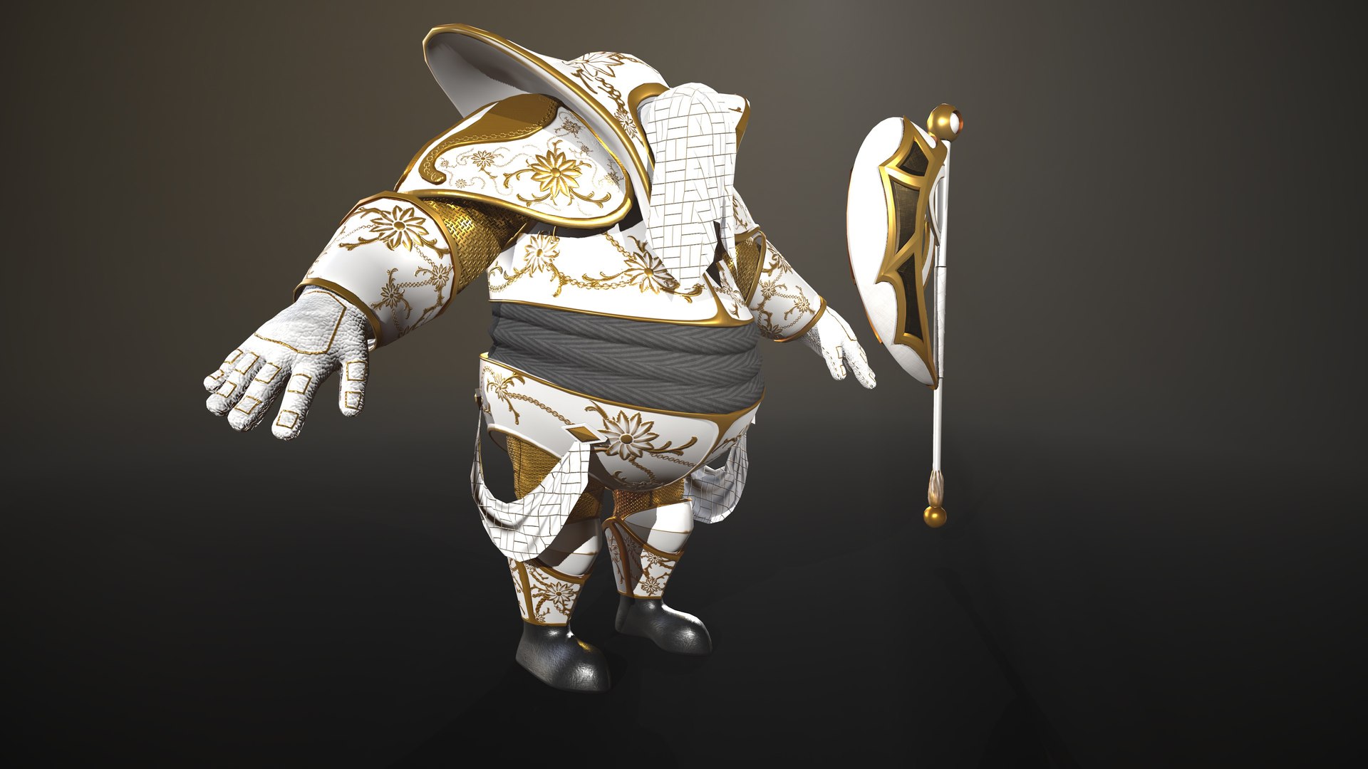 3D Guard Low-poly - TurboSquid 1859941