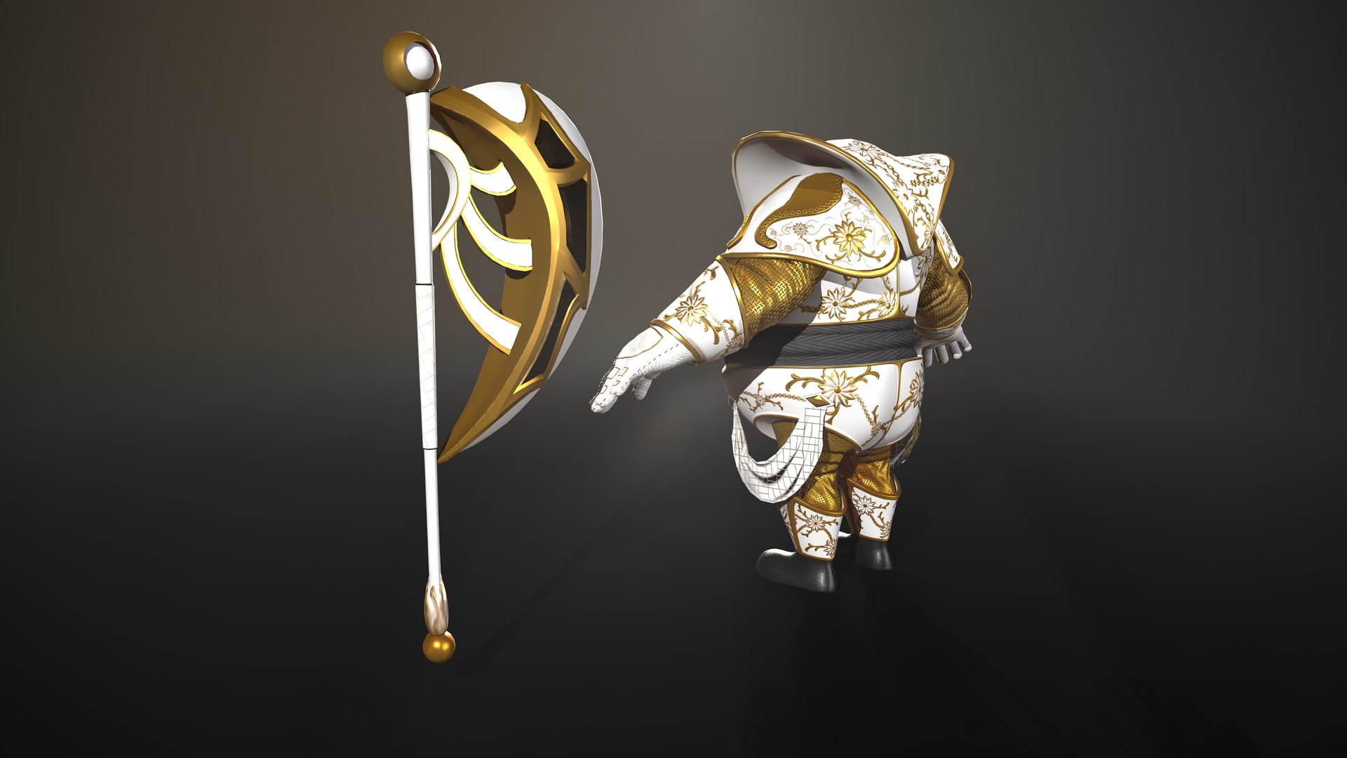 3D Guard Low-poly - TurboSquid 1859941