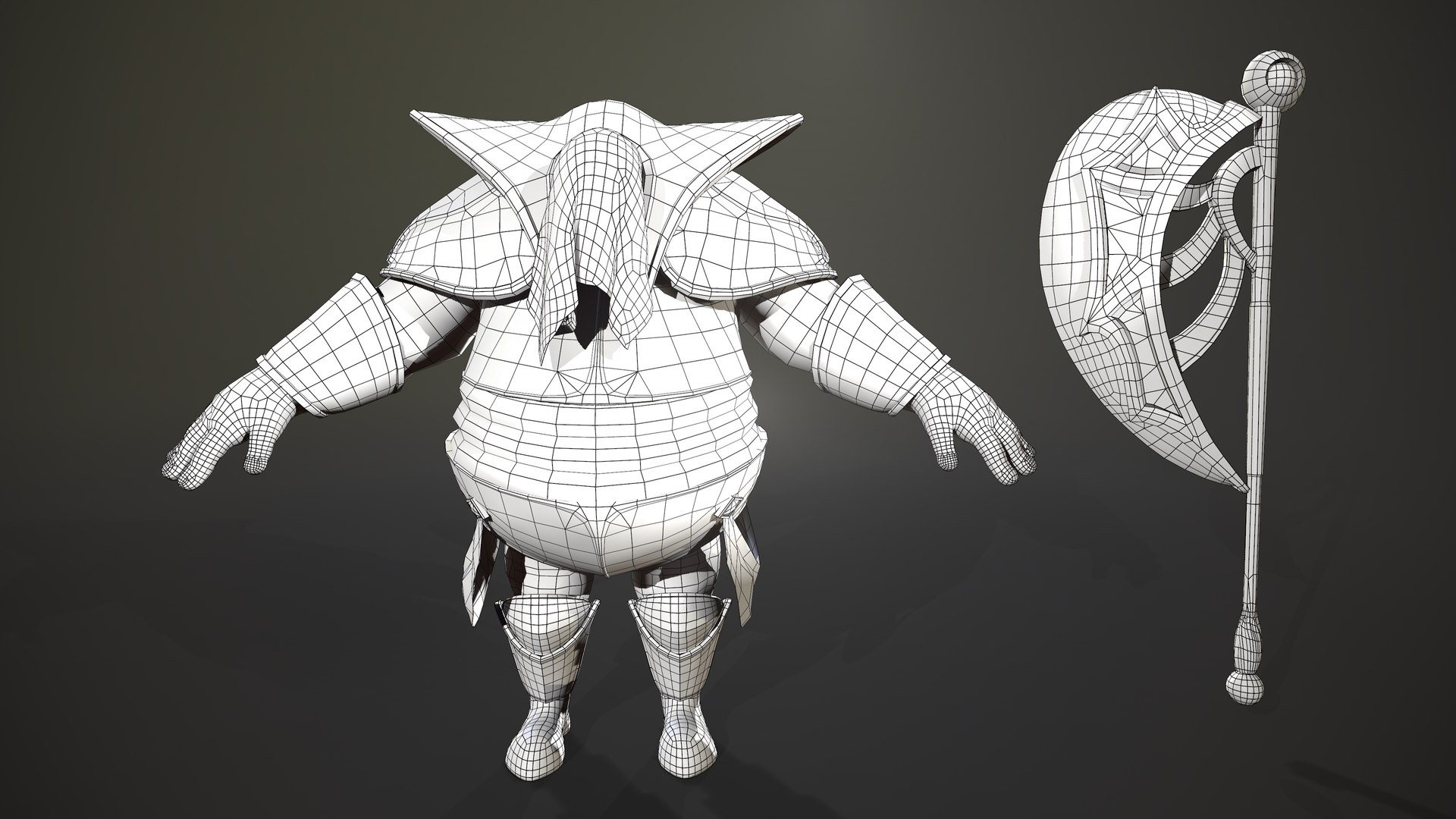 3D Guard Low-poly - TurboSquid 1859941