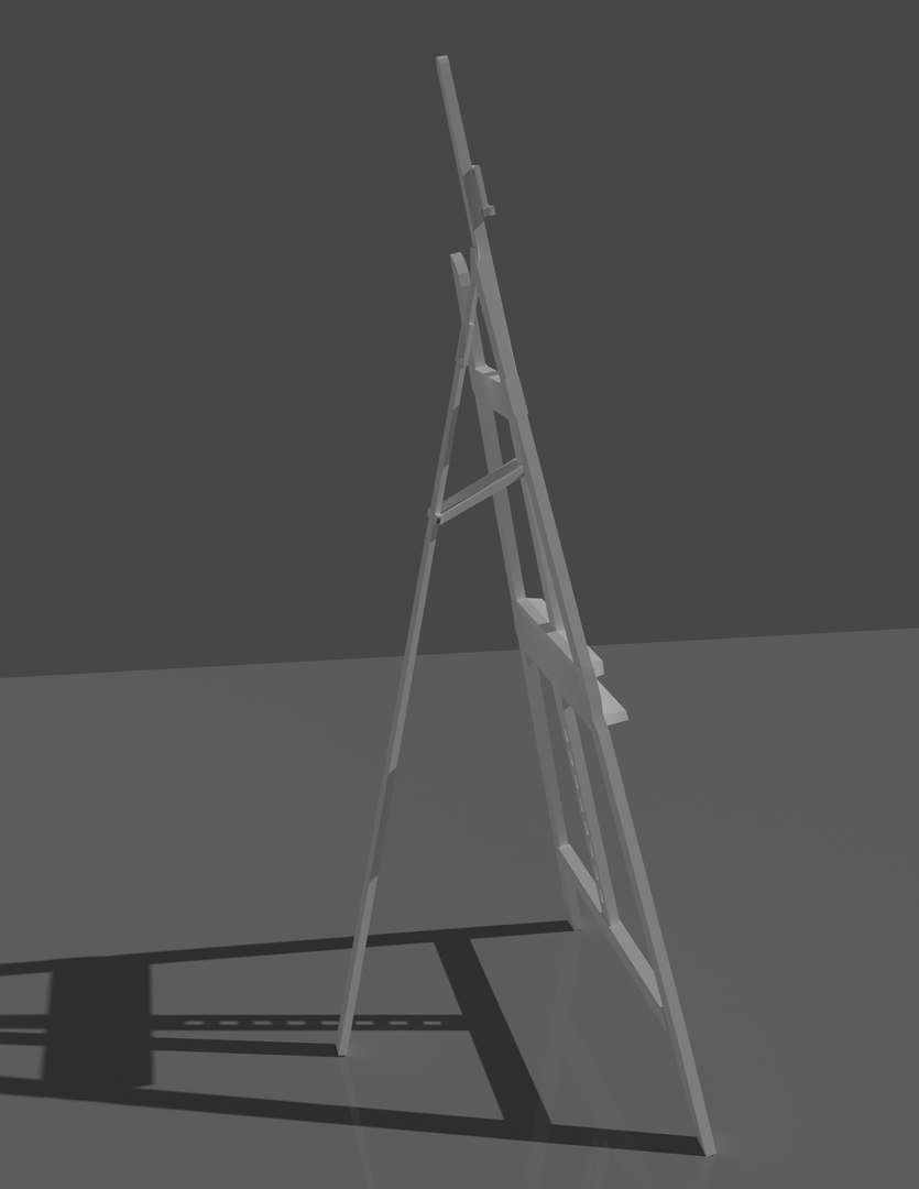 3D Model Easel - TurboSquid 1974919