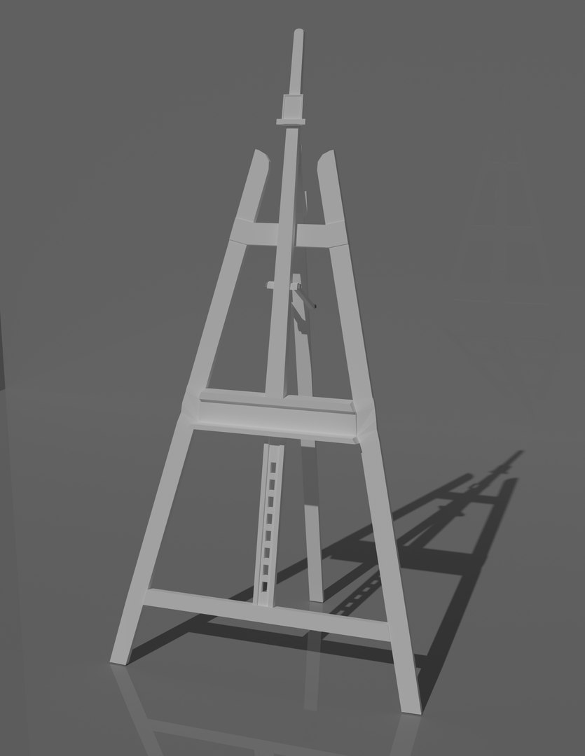 3D Model Easel - TurboSquid 1974919