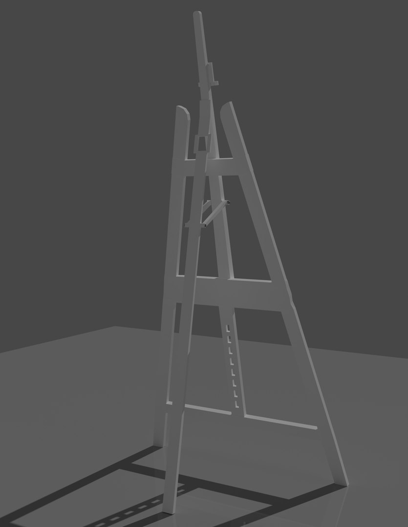 3D Model Easel - TurboSquid 1974919