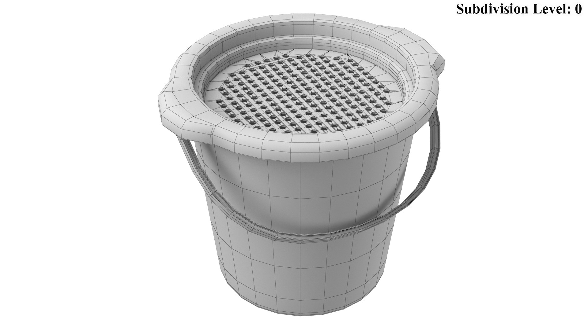 Detailed Sand Bucket Model - TurboSquid 2077314