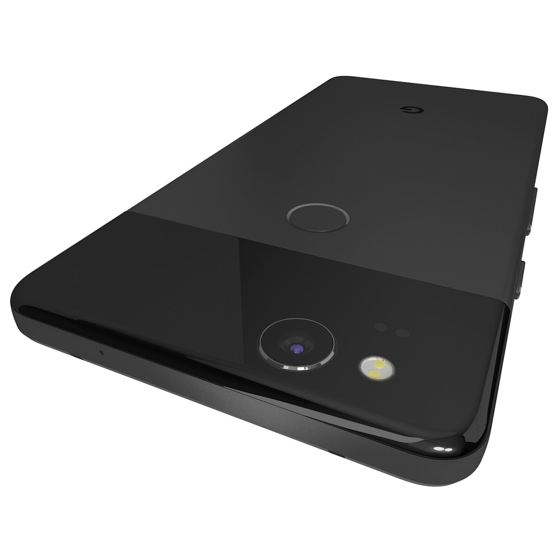 Realistic Google Pixel 2 3D Model - TurboSquid 1210513