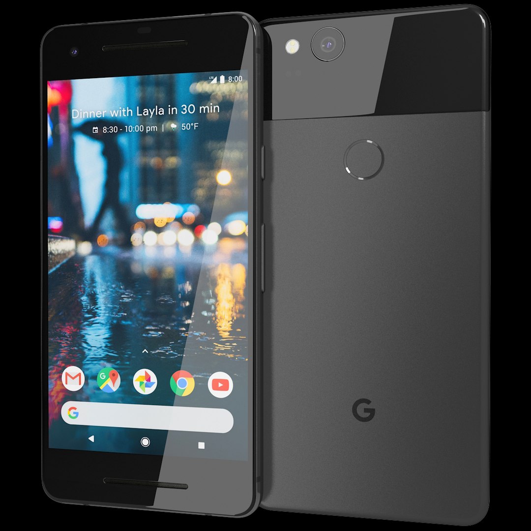 Realistic Google Pixel 2 3D Model - TurboSquid 1210513
