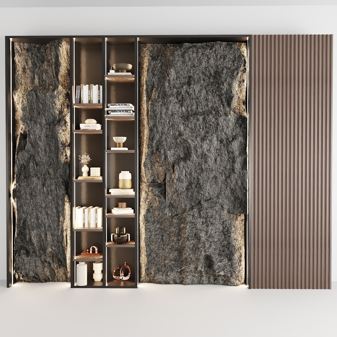 3D Decorative wall model - TurboSquid 2111305