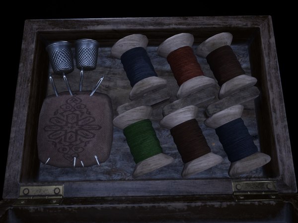 3D set sewing old - TurboSquid 1685366