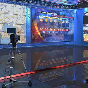 3D Tv Studio Models - Browse & Download Formats - TurboSquid
