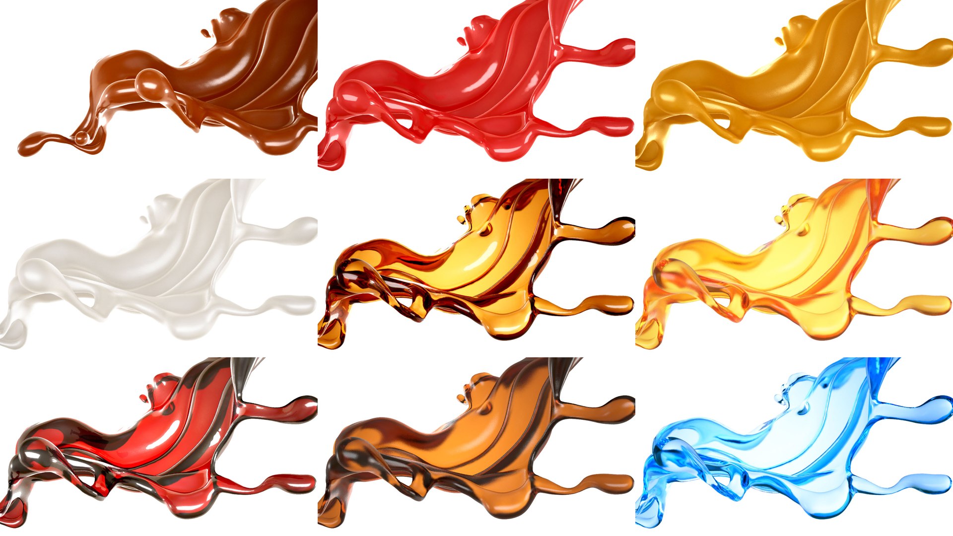 Splash Liquid Water 3D Model - TurboSquid 1637795