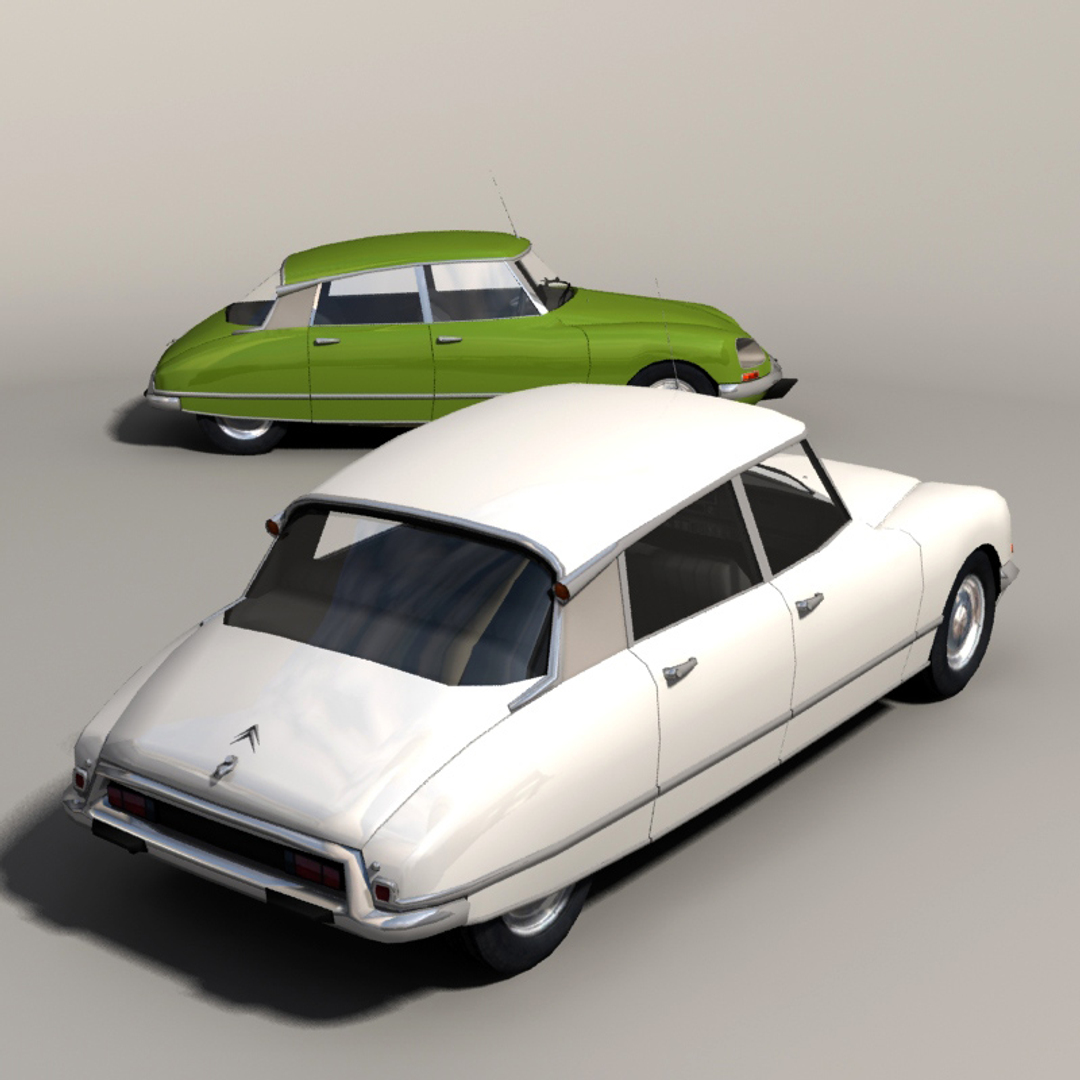citroen ds 3d model