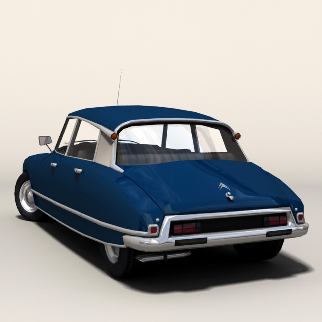 Citroen Ds 3d Model