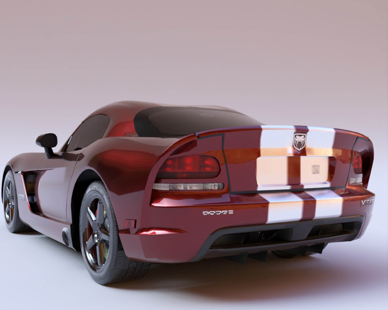 3D 3D CAR DodgeViper SRT 10 Model - TurboSquid 2037137