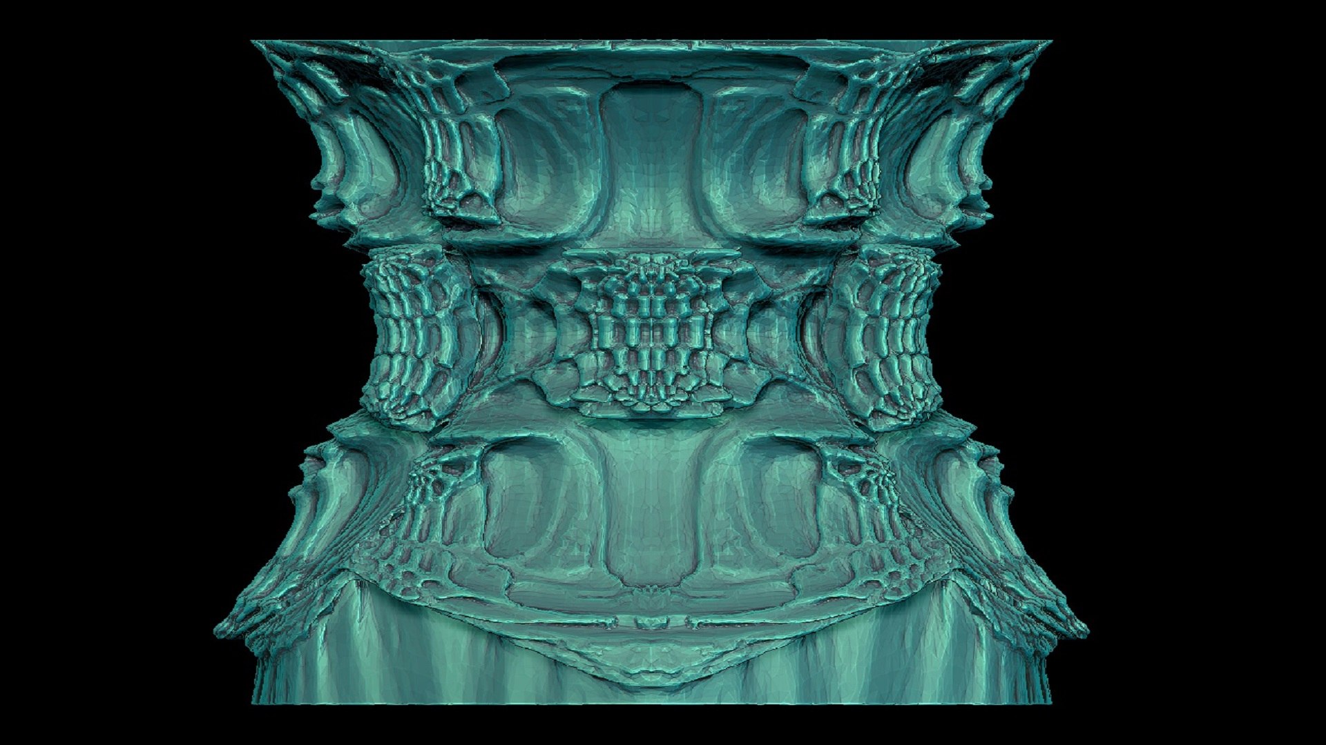 3D model 17 fractal form v1 3D print model - TurboSquid 1923848