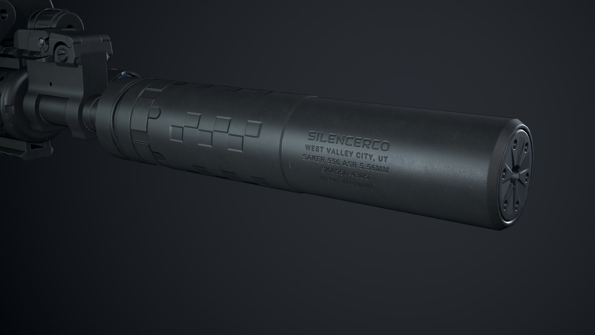 3D M4A1 Custom-04 Modular - TurboSquid 1874564