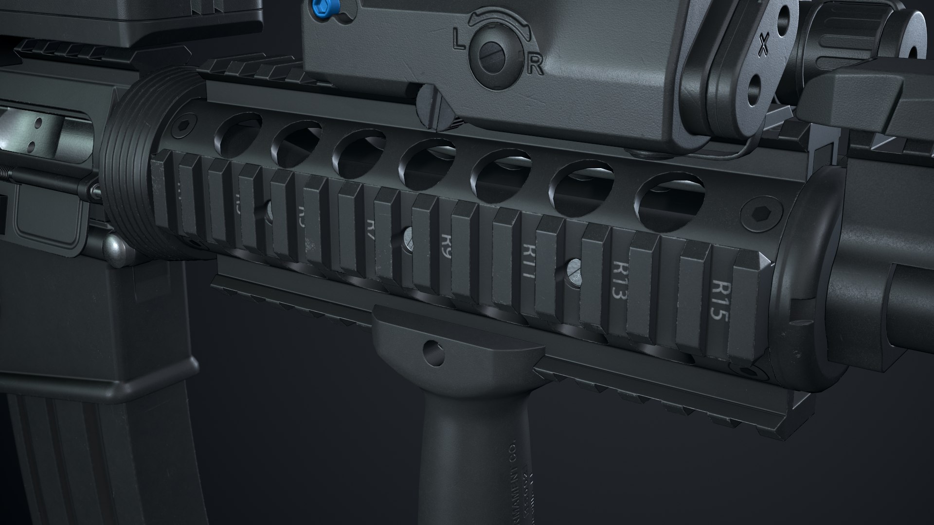 3D M4A1 Custom-04 Modular - TurboSquid 1874564