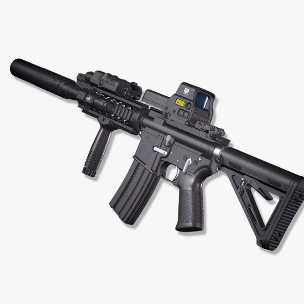 3D M4A1 Custom Modular Bundle 01 - TurboSquid 1874569