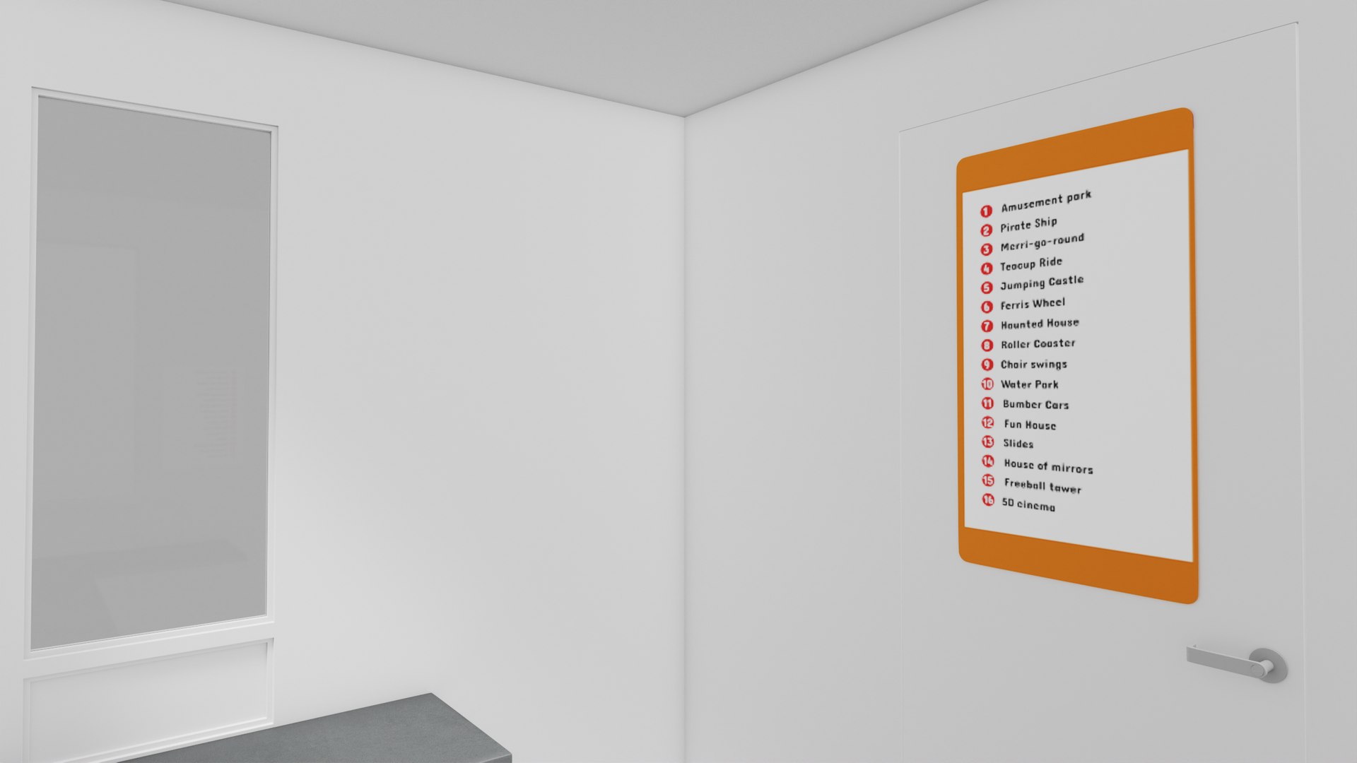 3D Modern Ticket Booth - TurboSquid 2140957