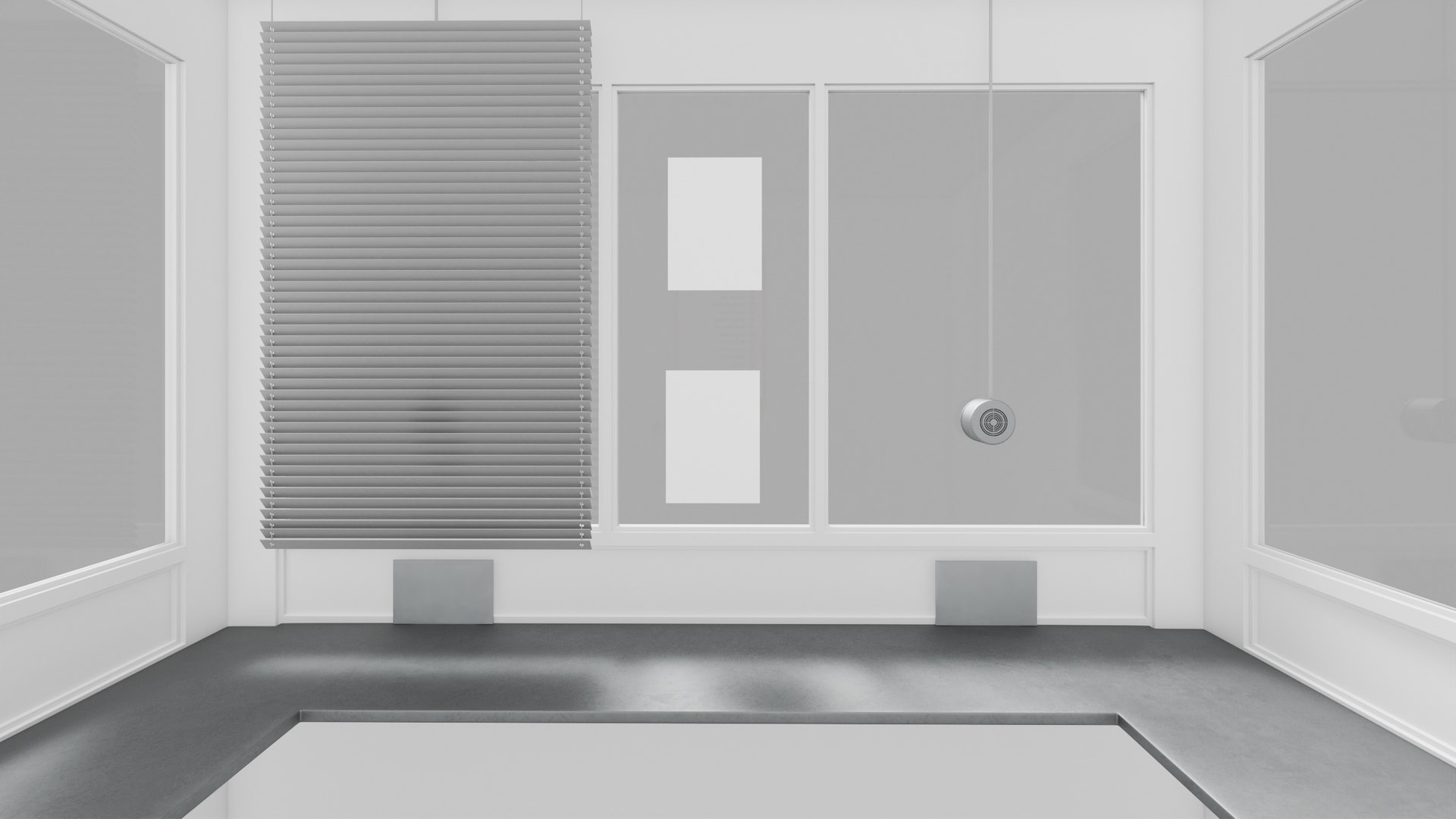 3D Modern Ticket Booth - TurboSquid 2140957