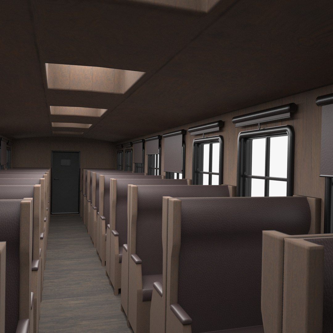 Steam Train Green 3D Model - TurboSquid 2291508