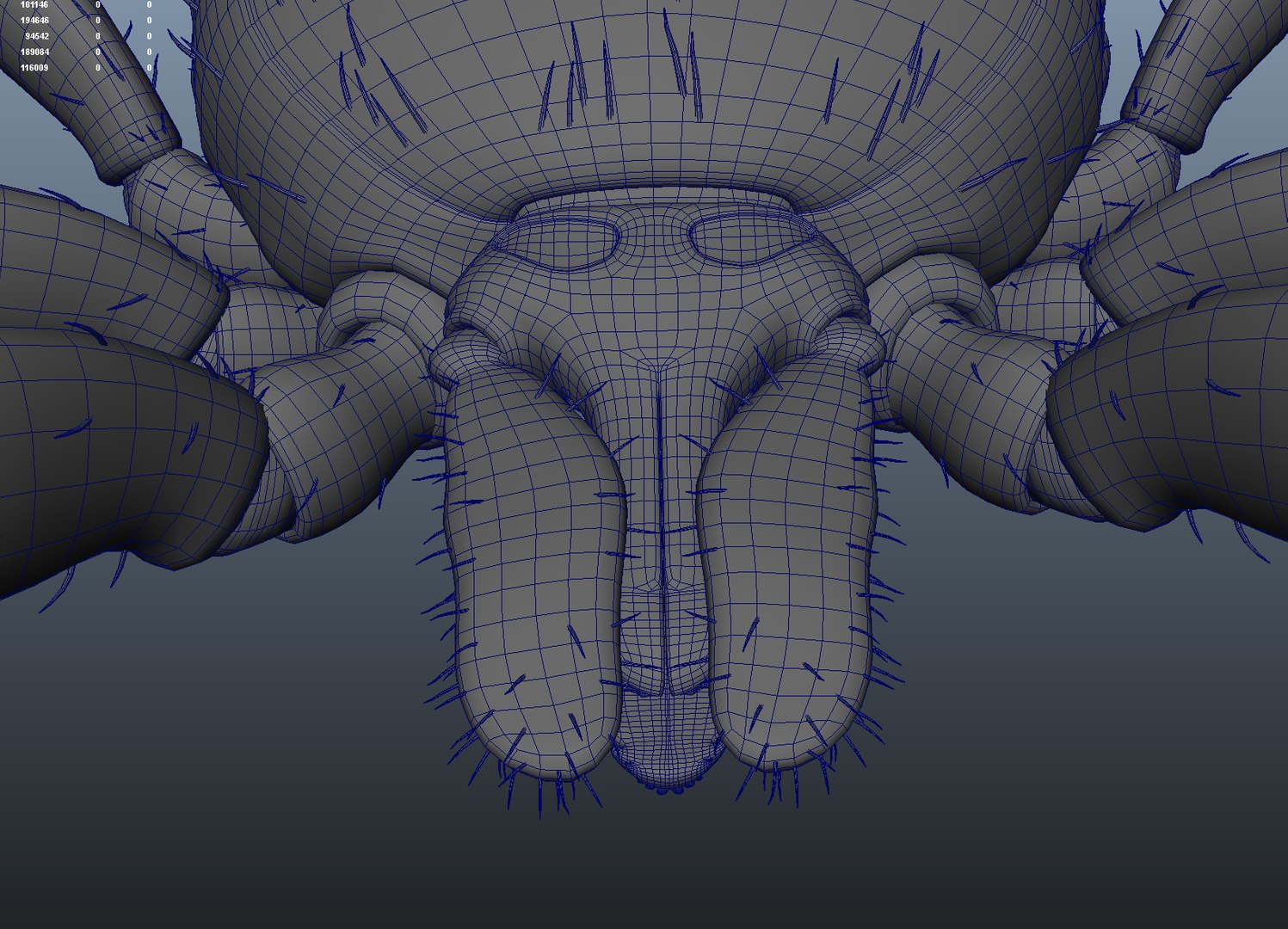 Obj Realistic Tick Modeled