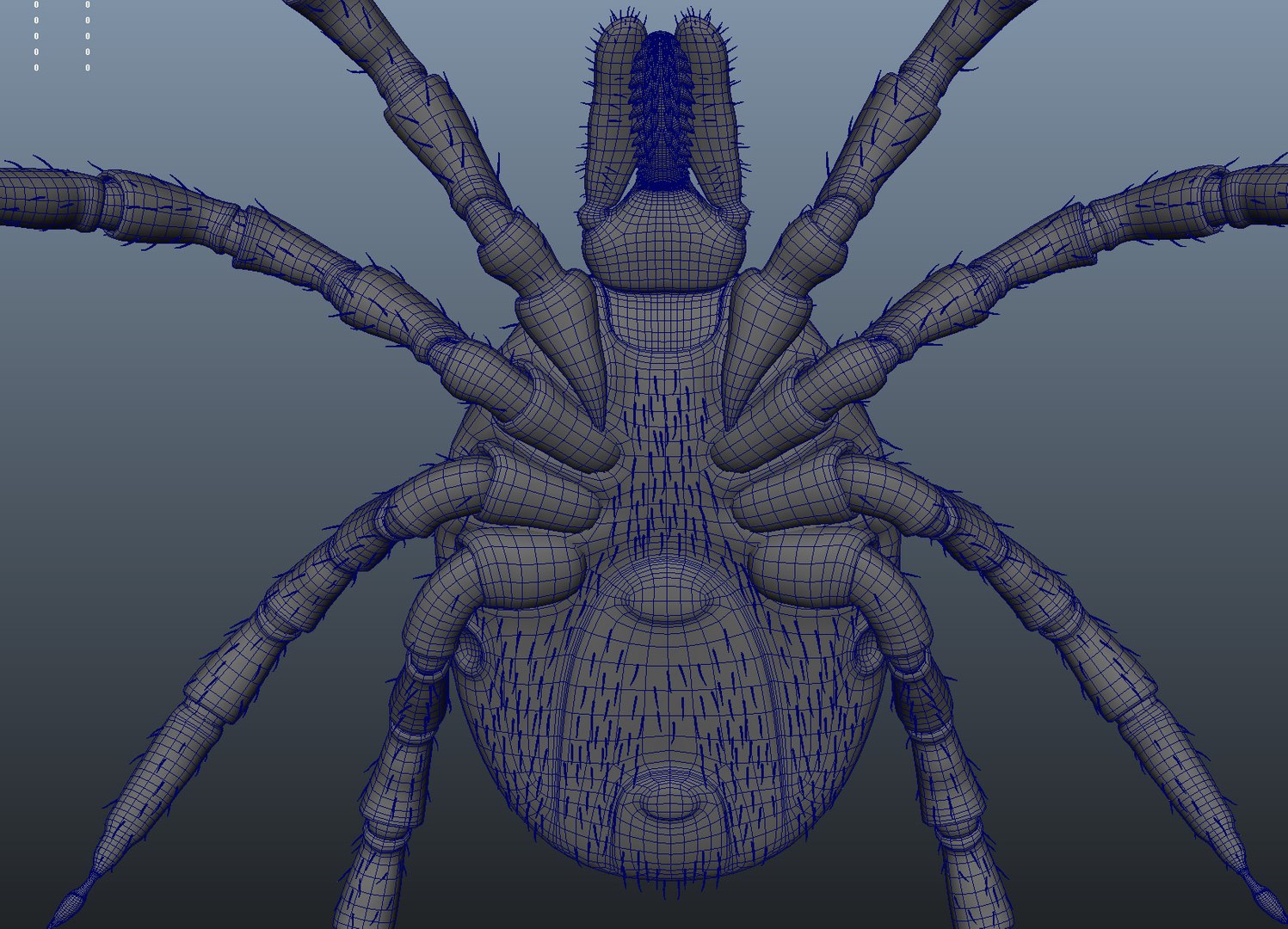 Obj Realistic Tick Modeled