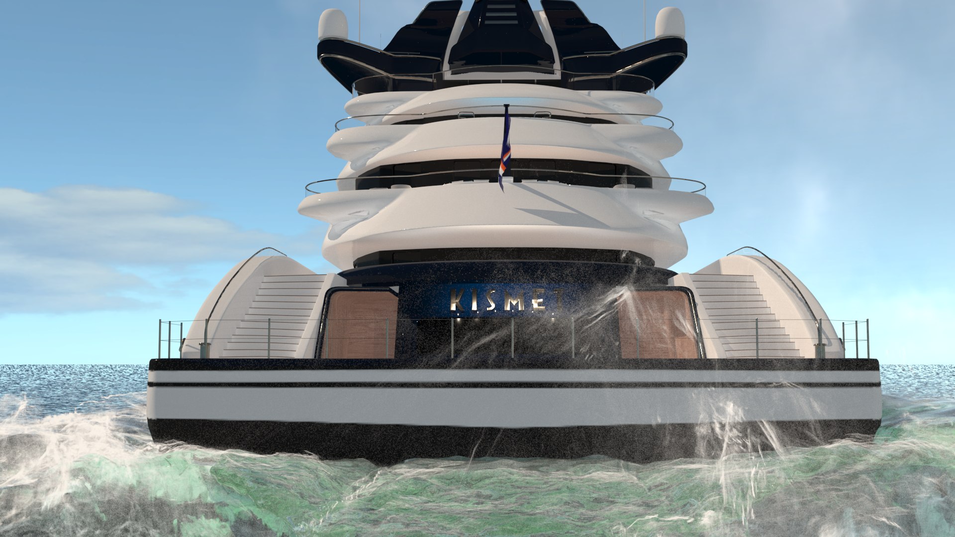 Kismet Superyacht Dynamic Simulation 3D - TurboSquid 2323878