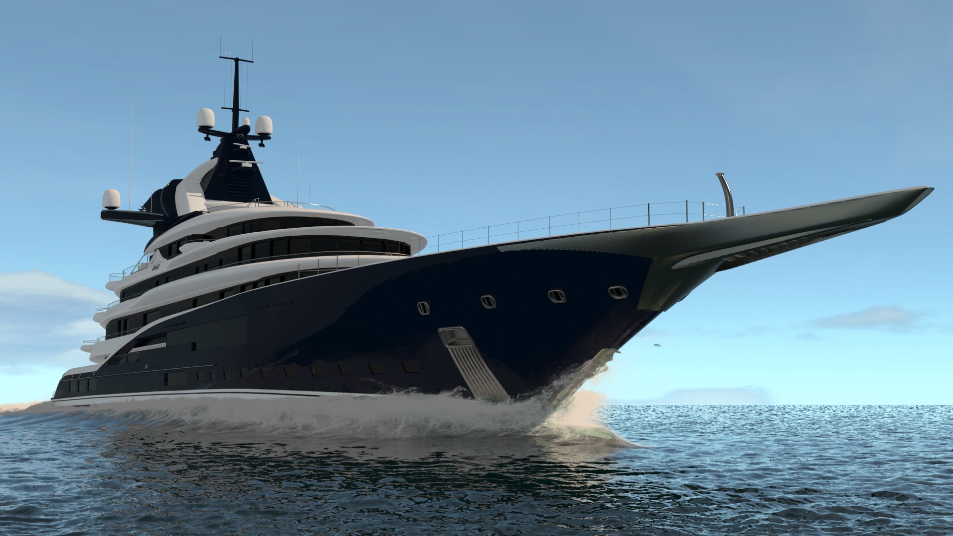 Kismet Superyacht Dynamic Simulation 3D - TurboSquid 2323878