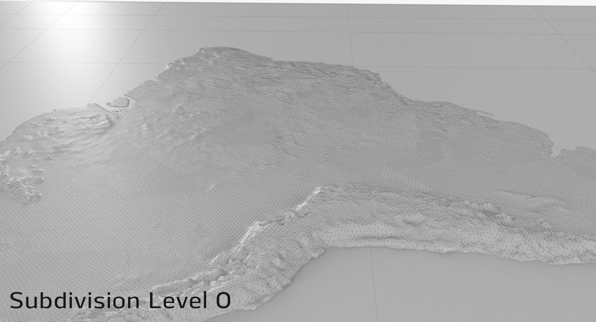 South America Topographic Map 3D Model - TurboSquid 2314772