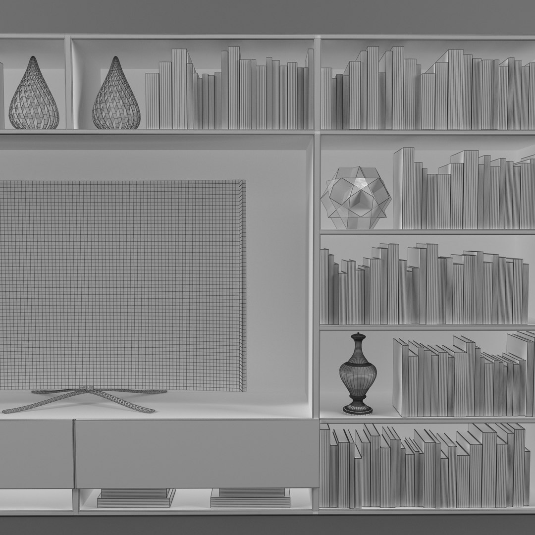 3d Bookcase Book