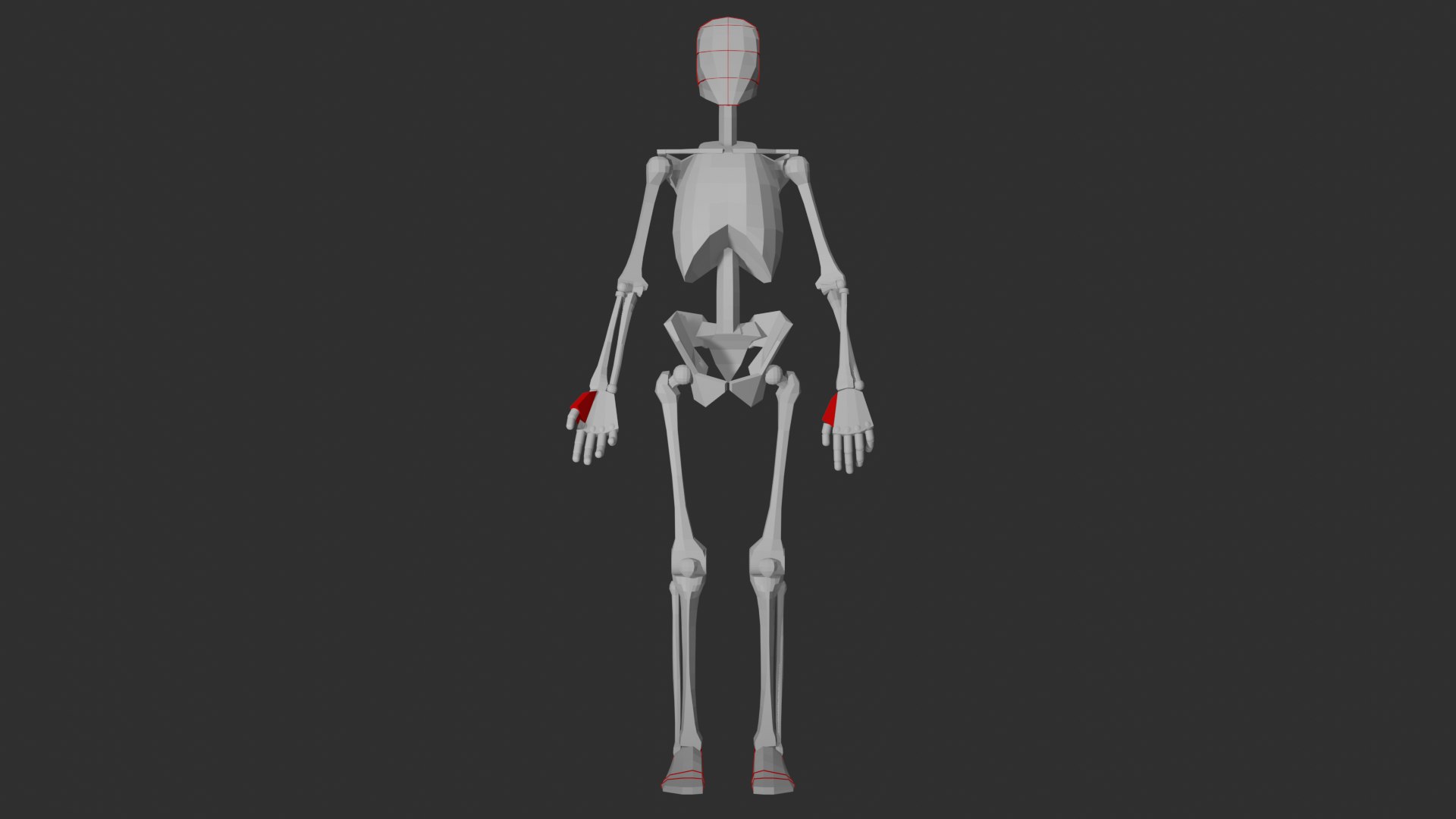 Female Skeleton For Artists 3D Model - TurboSquid 2092695