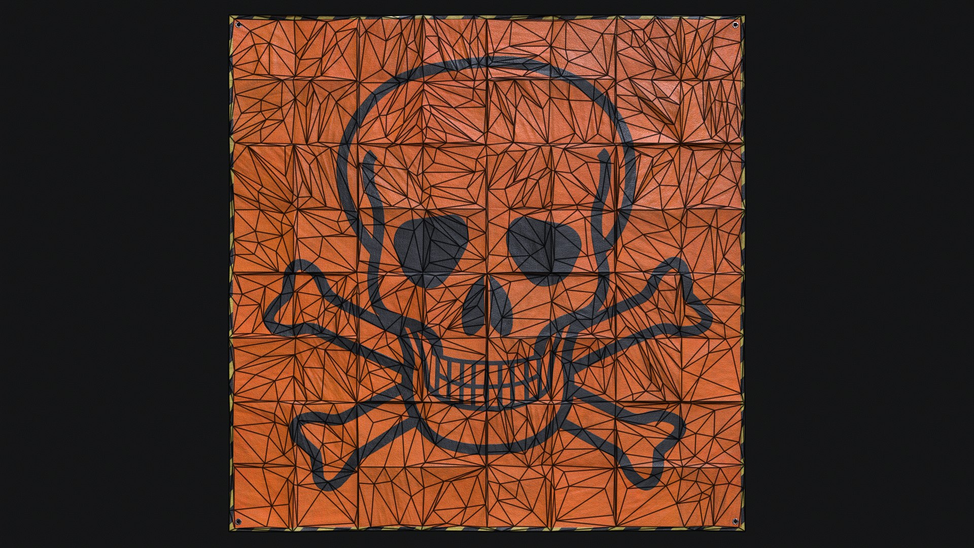 3D Tarpaulin Sheet 4x4m Game Ready Model - TurboSquid 2516761