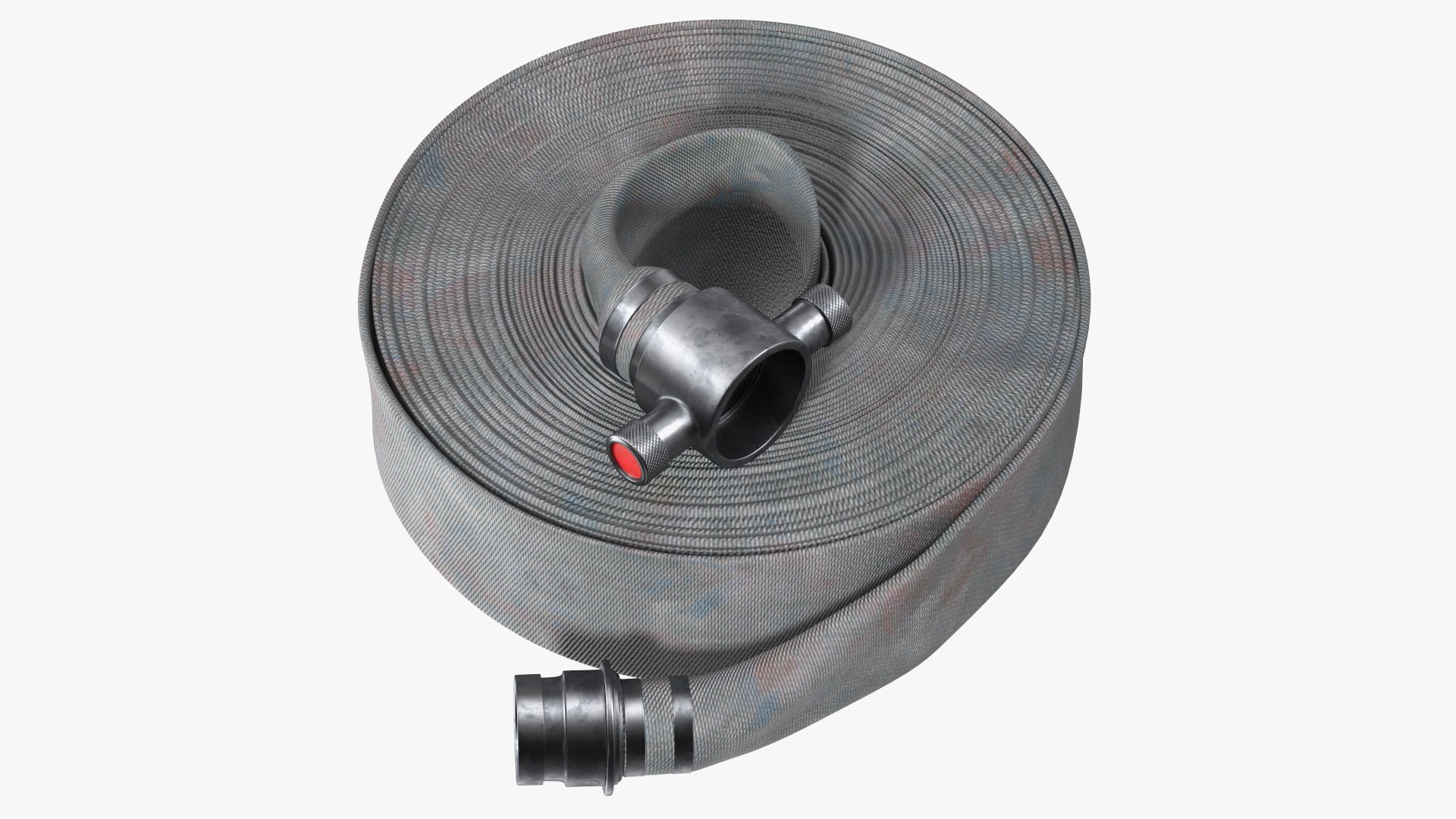 Coiled Fire Hose Used 3D model - TurboSquid 1836550