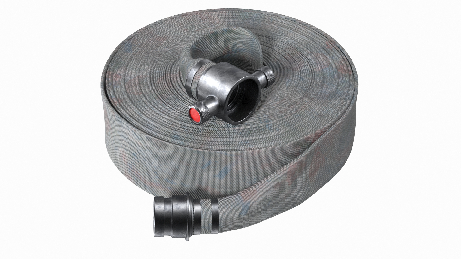 Coiled Fire Hose Used 3D Model - TurboSquid 1836550