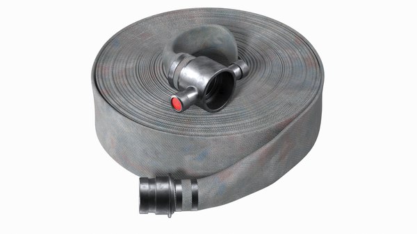 Coiled Fire Hose Used 3D model - TurboSquid 1836550