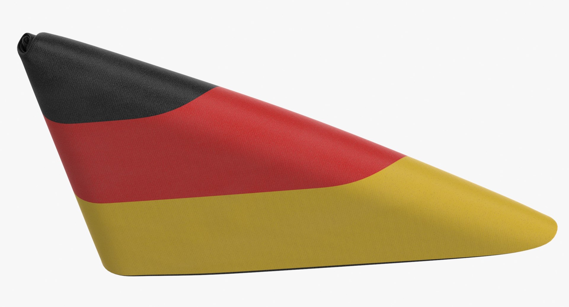 Flag Folded Triangle Germany 3D Model - TurboSquid 1570338