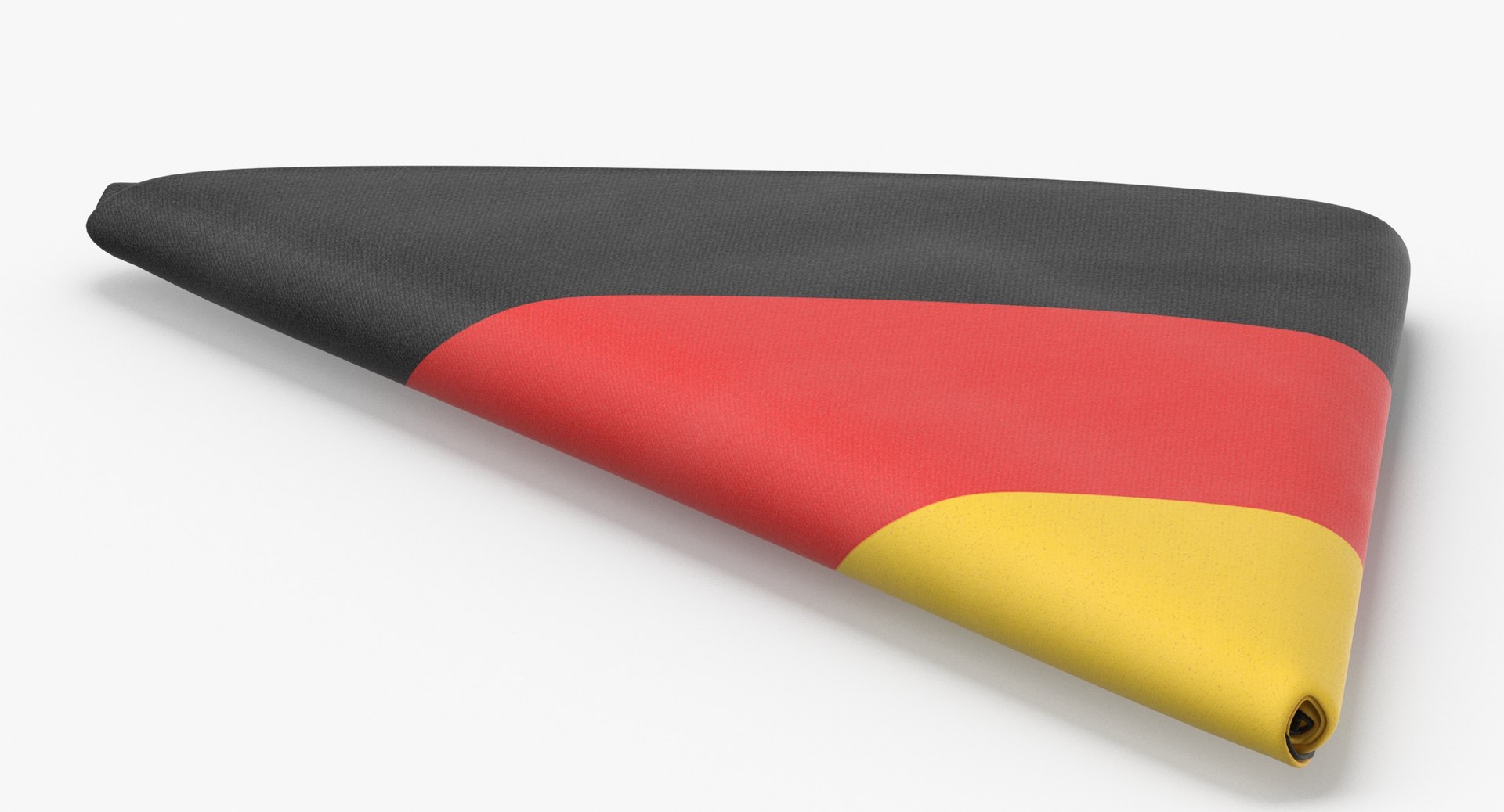 Flag Folded Triangle Germany 3D Model - TurboSquid 1570338