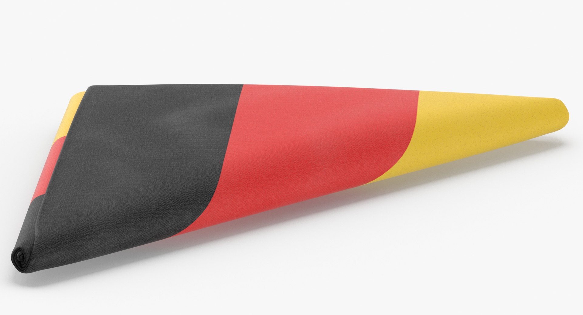 Flag Folded Triangle Germany 3D Model - TurboSquid 1570338