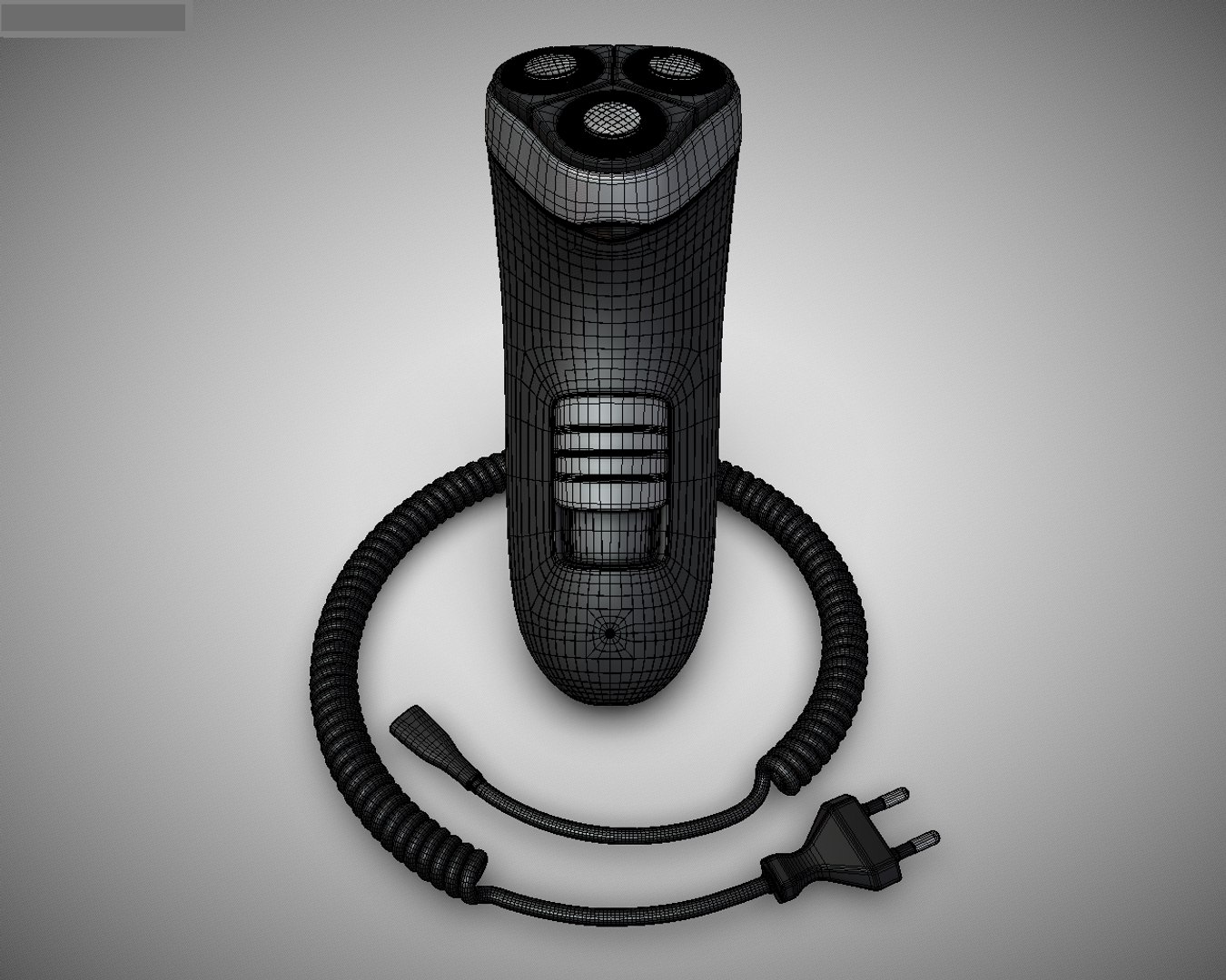 3D Electric Shaver Charging Cable Model - TurboSquid 1603289