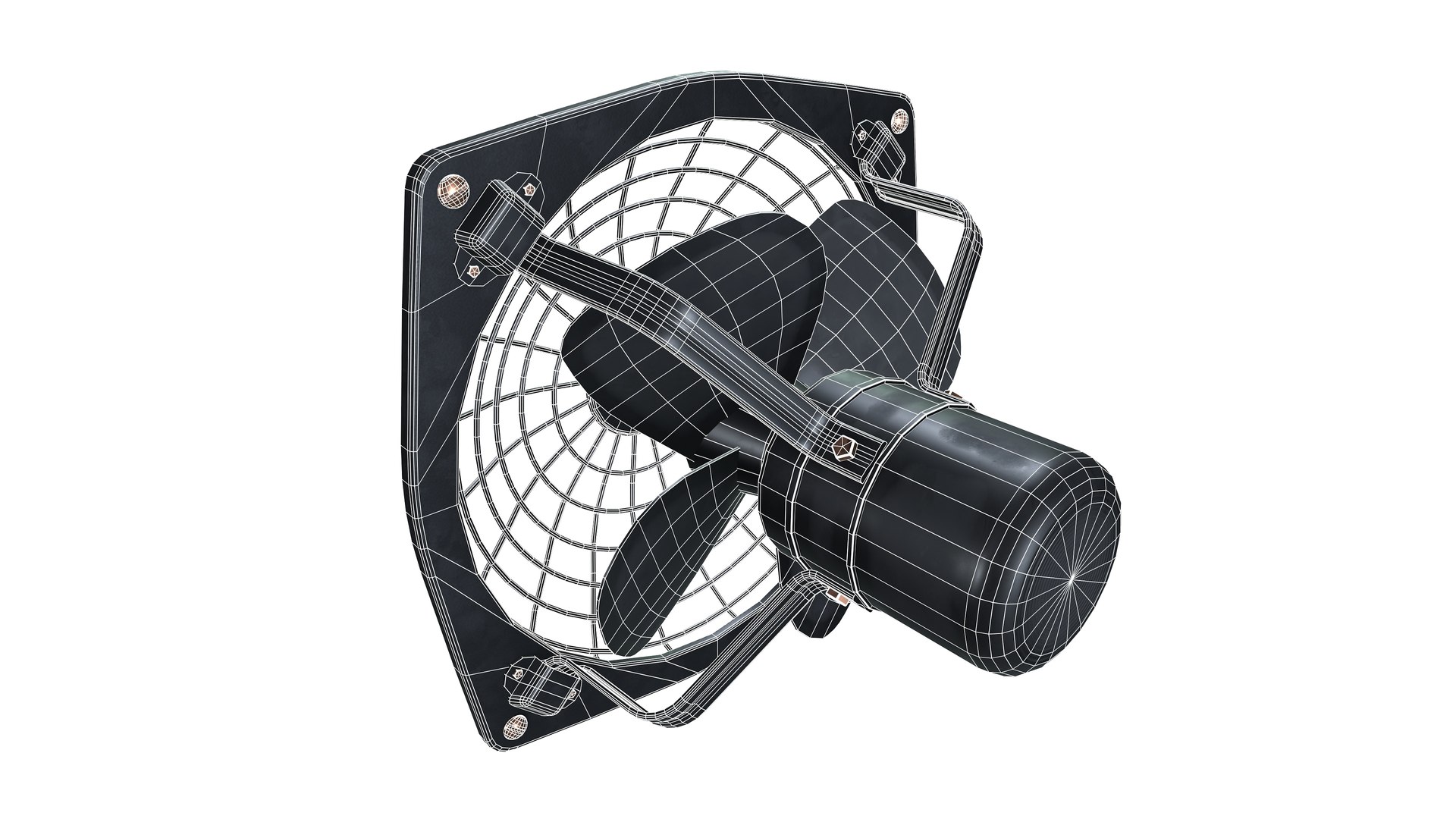 Exhaust Fan Model - TurboSquid 2420000