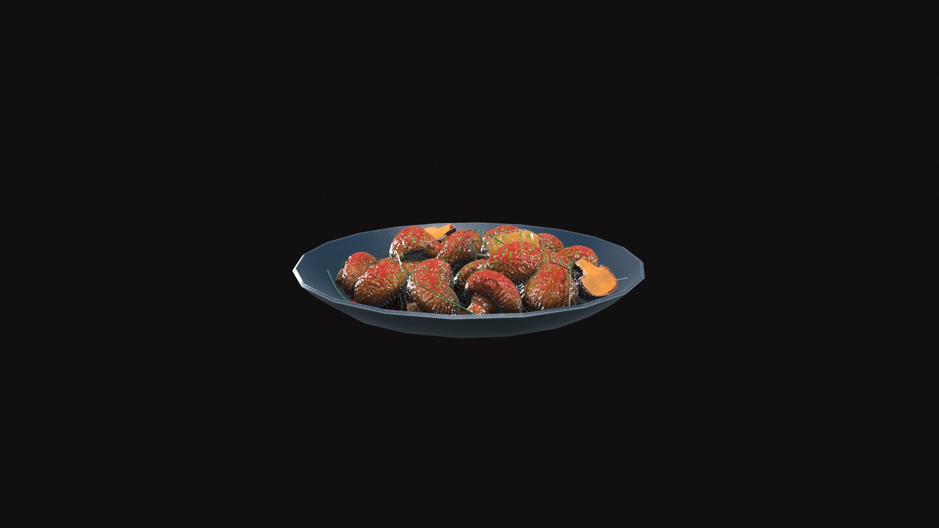Medieval Mashroom Dish 3D - TurboSquid 2323098