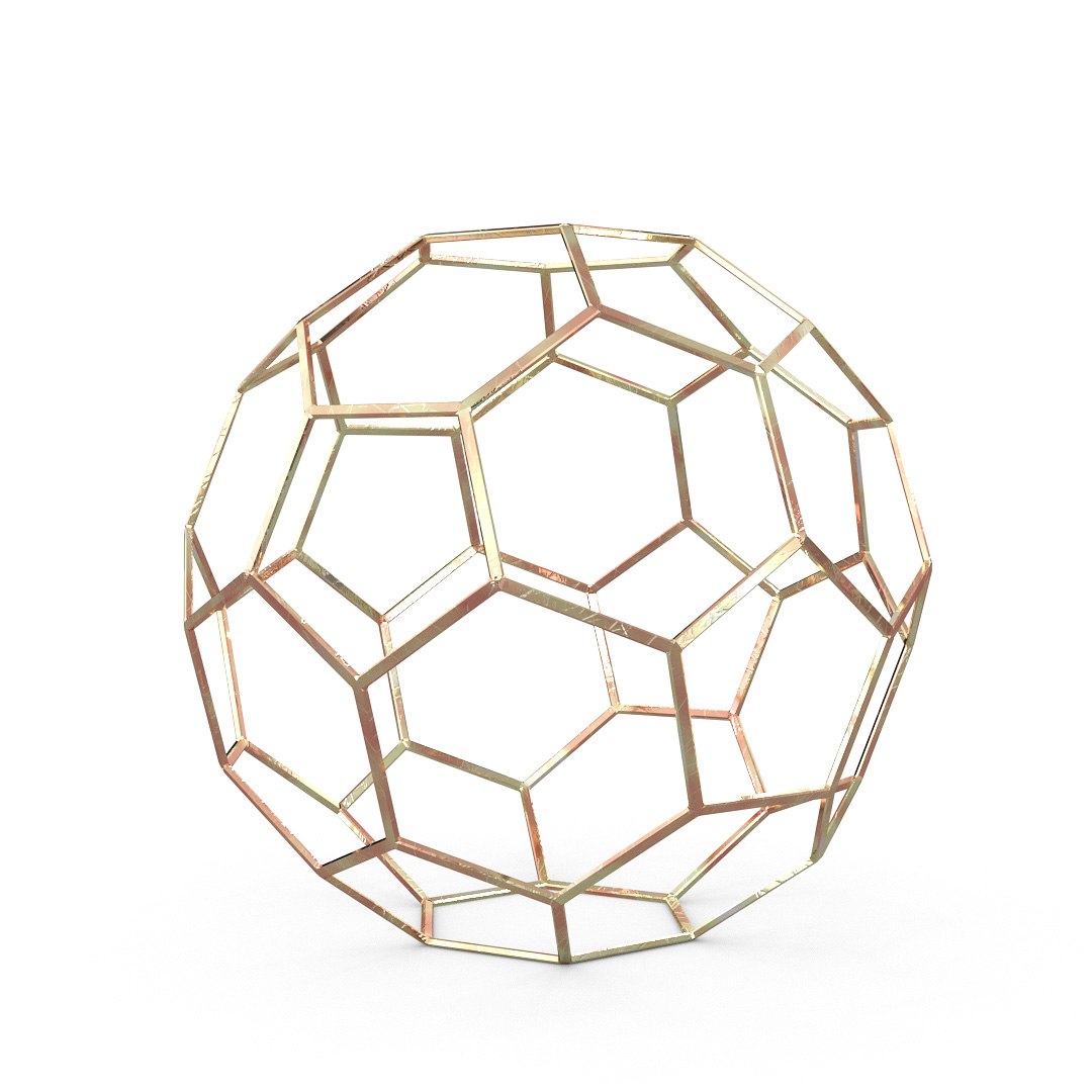 3d 3ds Geometric Decor Objects