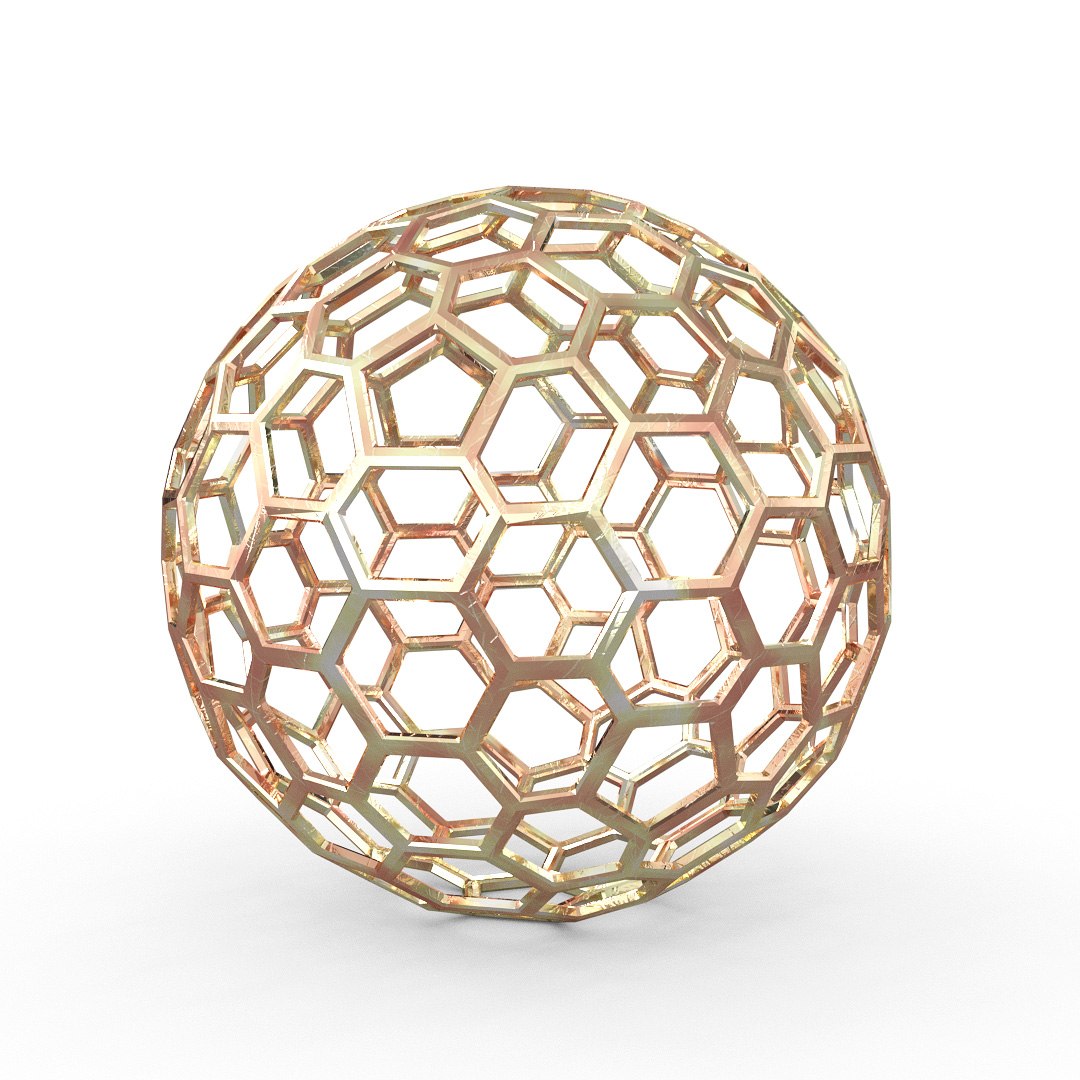 3d 3ds Geometric Decor Objects