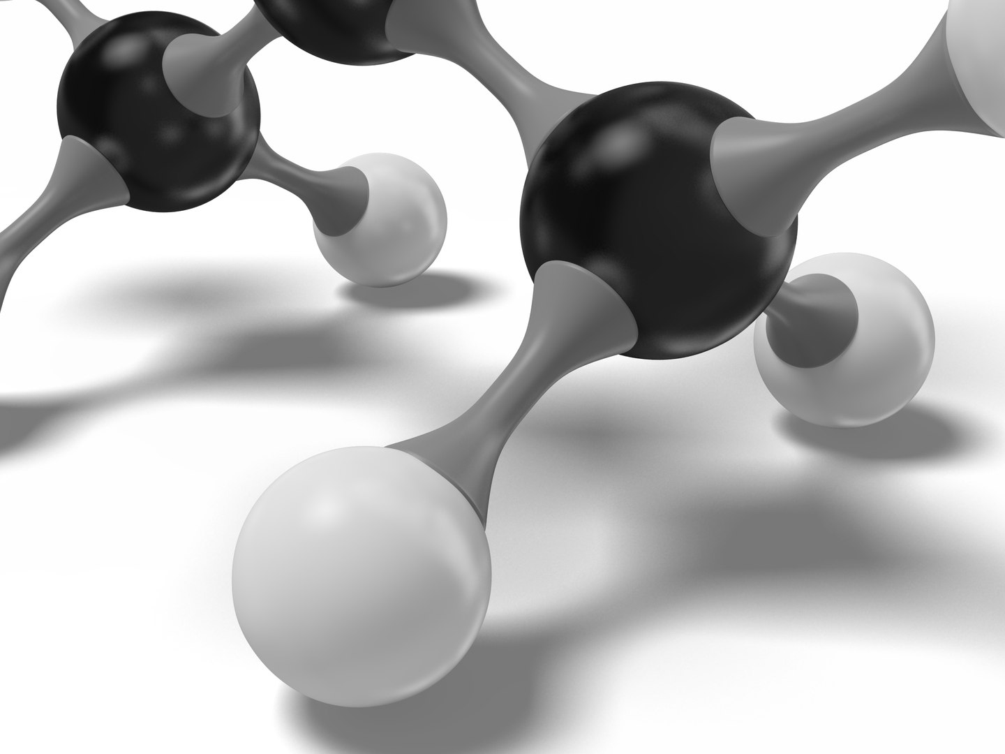 Hexane Molecule C6h14 Modeled 3D Model - TurboSquid 1540614